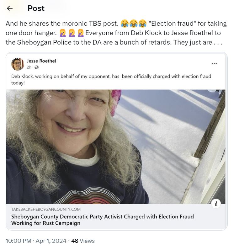 Sheboygan County Democratic Party and Supporters Morally Bankrupt ...